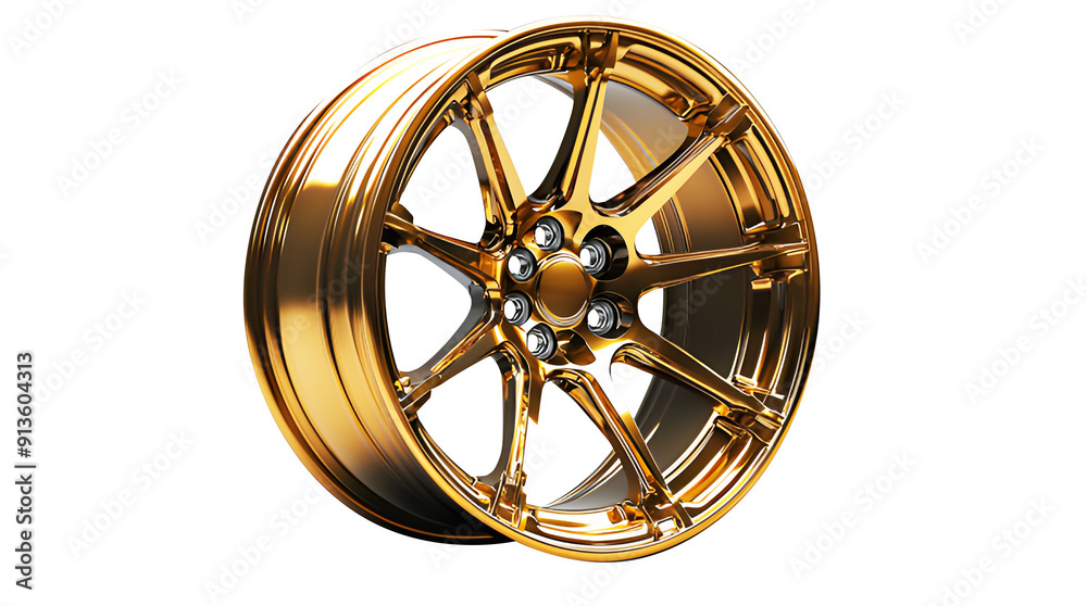 Gold wheel Alloy car. wheels Rim or Mag Wheel high performance auto ...