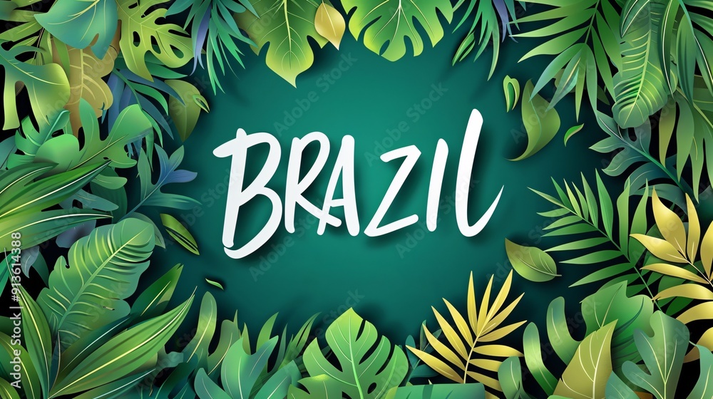 Celebrate Brazil's Independence Day with a vibrant banner featuring ...