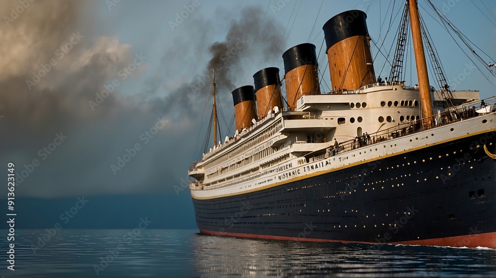 The elegant interior design of Titanic’s first-class sections ...