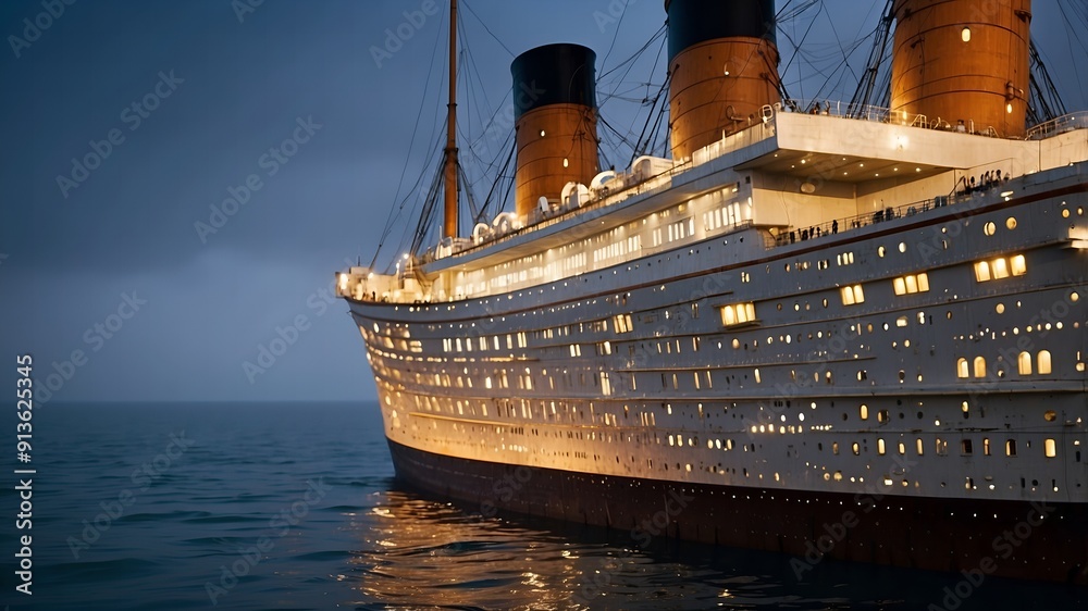 The Titanic's bridge, where Captain Smith commanded the ship on its ill ...