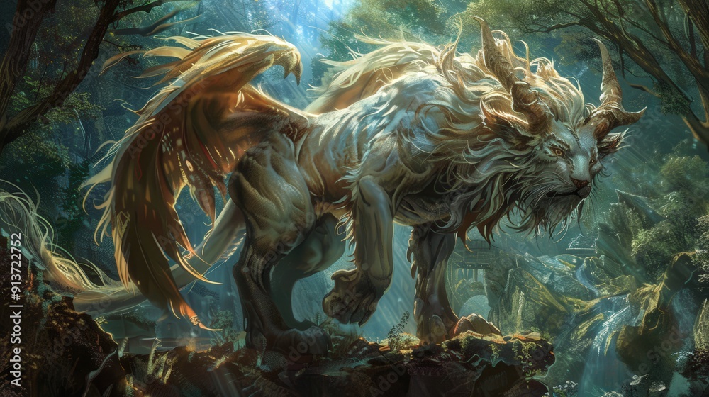 Discover the mystical allure of mythological creature illustrations ...