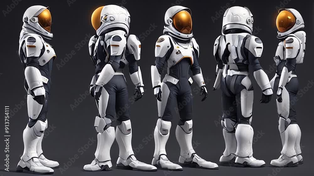 Space weather forecasting animation. Illustrating space weather ...