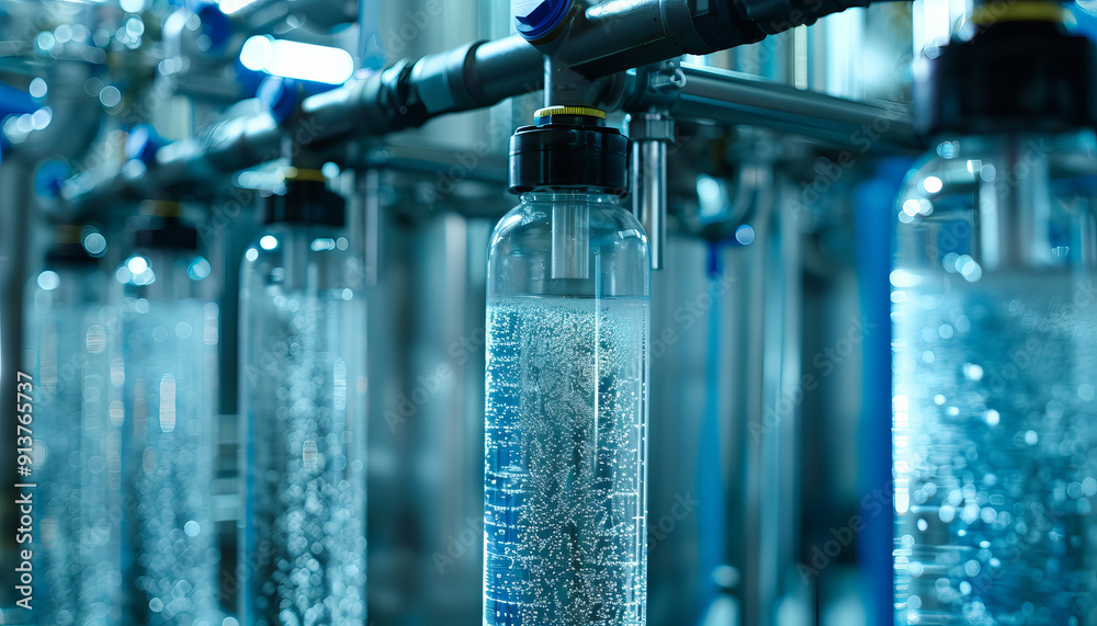 Filtration Process: Illustrate a reverse osmosis unit's filtration ...