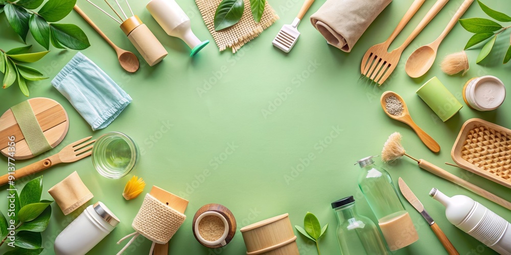 Ecologically friendly products for a circular economy, recycle, reuse ...