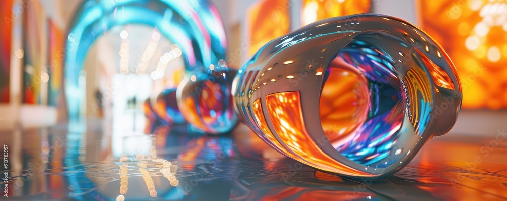 Interactive VR galleries with immersive art, close up, virtual art ...