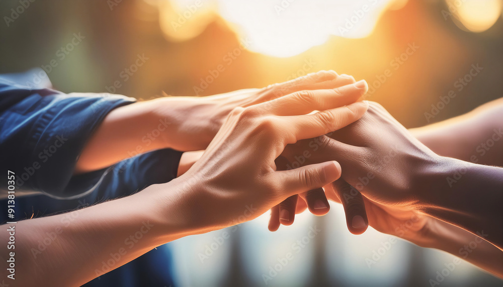 Union and togetherness, highlighting the power of collaboration, unity ...