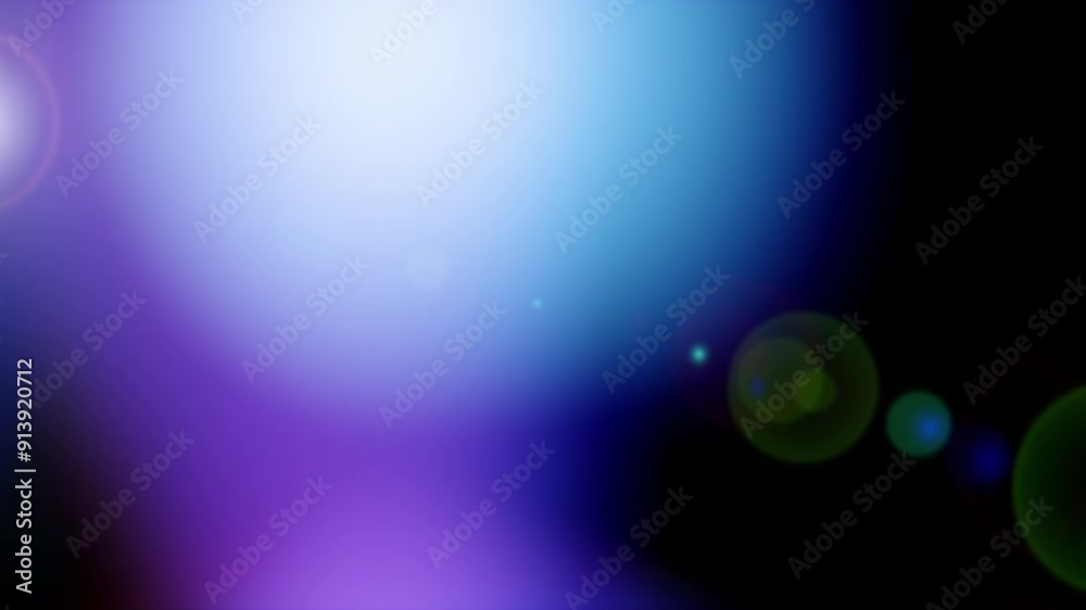 Lens Distortions 4K Light Horizon, Bright Lens Flare flashes for ...