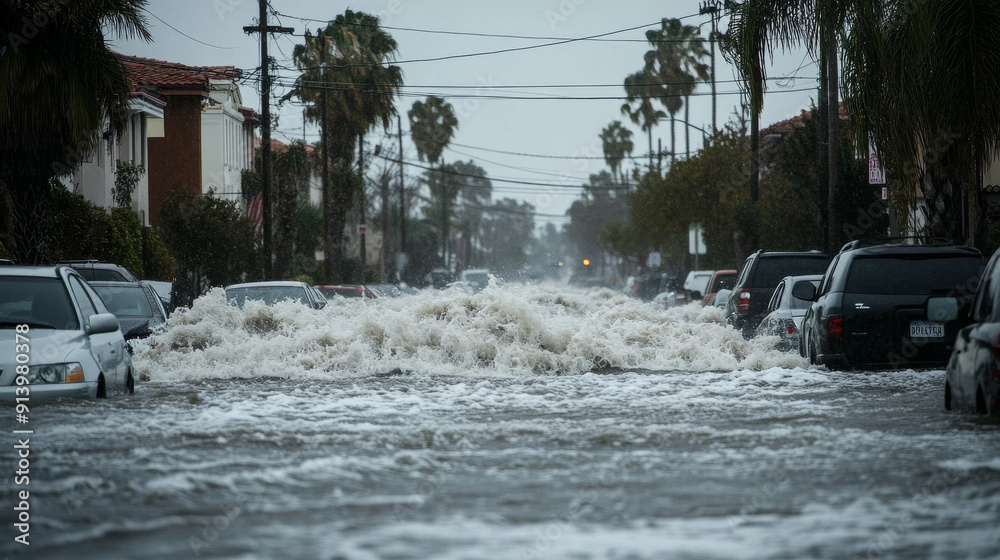 Climate change, due to global warming, can lead to extreme weather ...