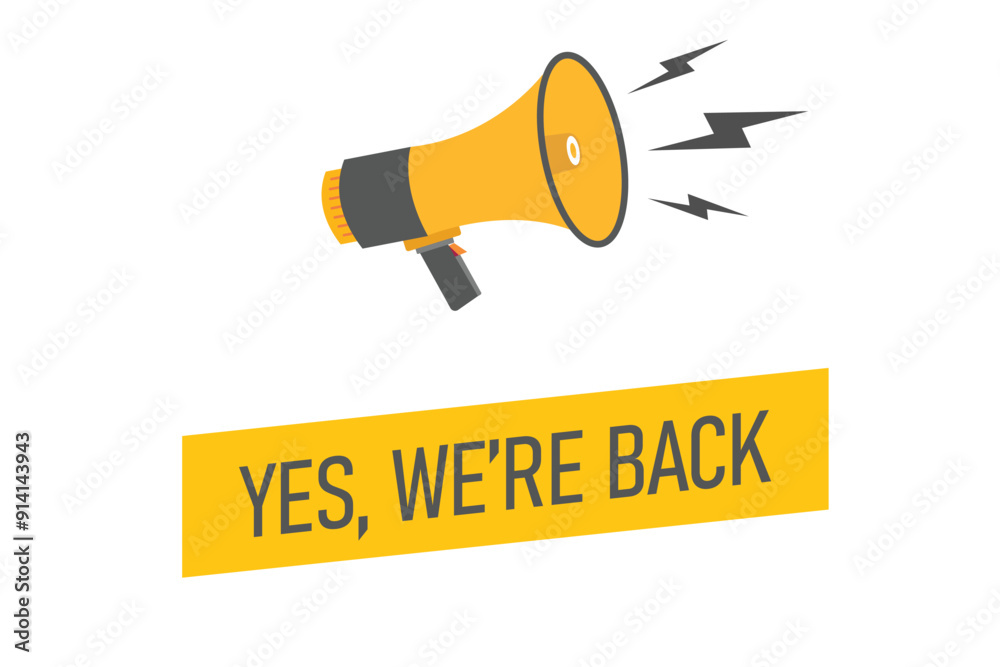 yes, we’re back button, banner, label, template for website. yes, we’re ...