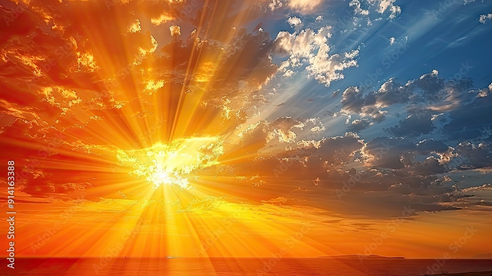 Heatwave, construction workers in hot weather, hot weather shines a ...