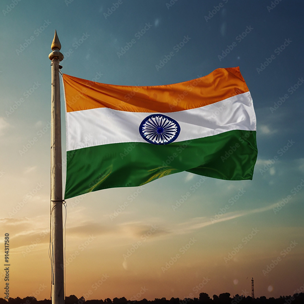 India independence day poster for celebration 15 August 1947 Hindustan ...