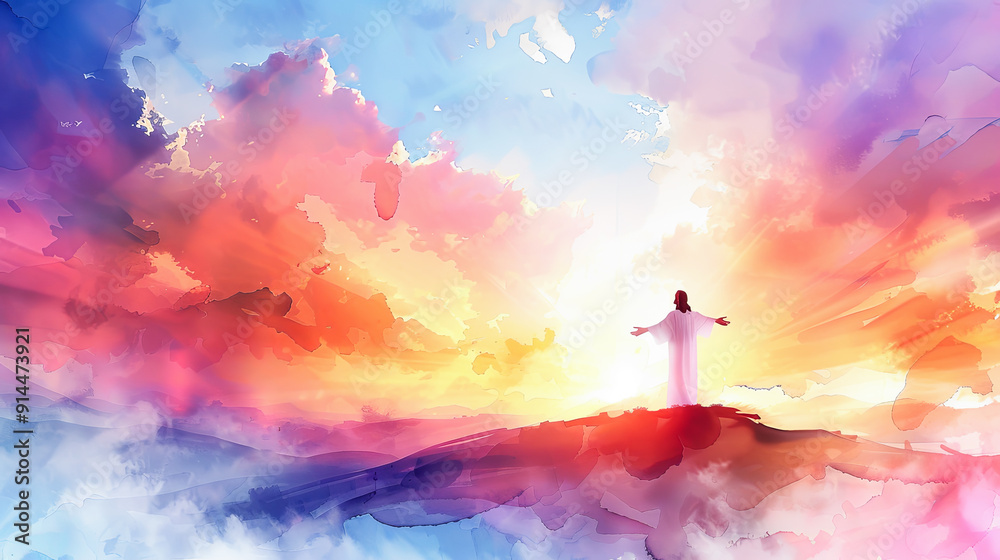 Jesus Christ in heaven god religious faith christian christianity ...