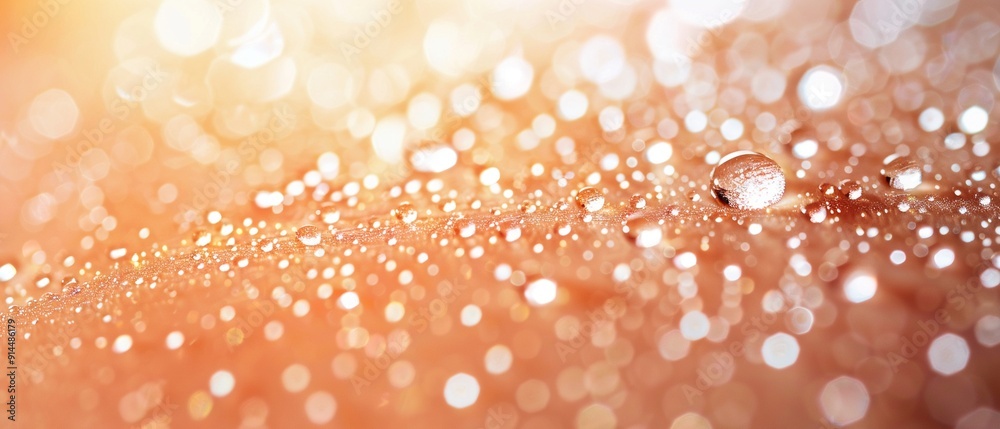 Zoomedin view of mild UV shield applied to skin, highlighting detailed ...