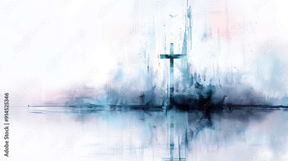 Abstract Christian cross faith hope God Jesus religion spiritual ...
