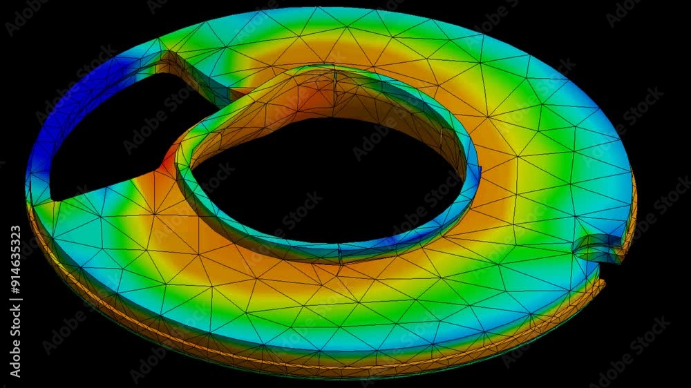 Mechanic simulation engineering - Stress and breakpoint analysis of ...