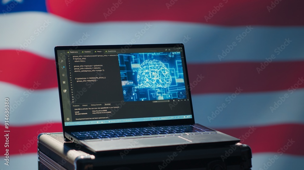 AI software on laptop used by American domestic security services to ...