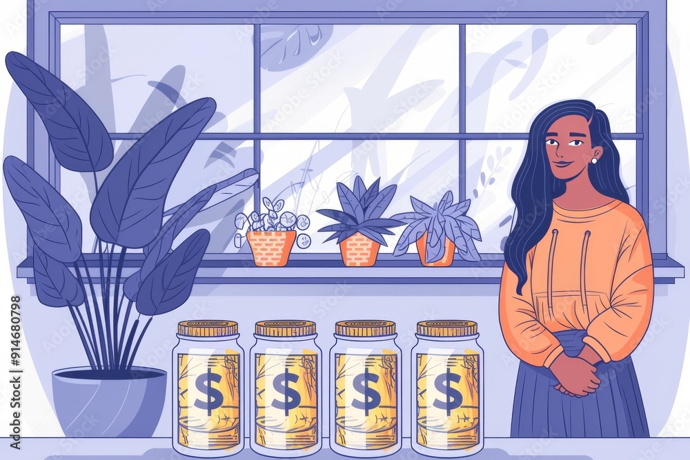 Glowing dollar sign on a dark urban street highlighting the influence ...