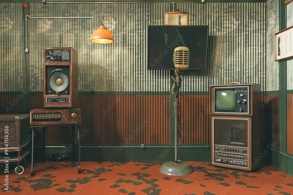 February 13th.World Radio Day.World Telecommunication Day.Vintage radio ...