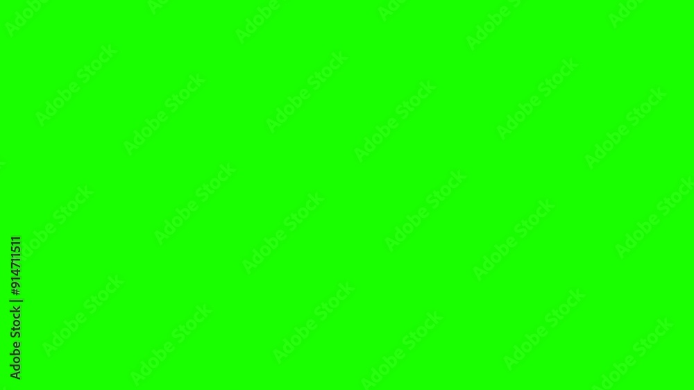 Flashing Light Overlay on Green Screen 4k Video, Bright Light Effect ...