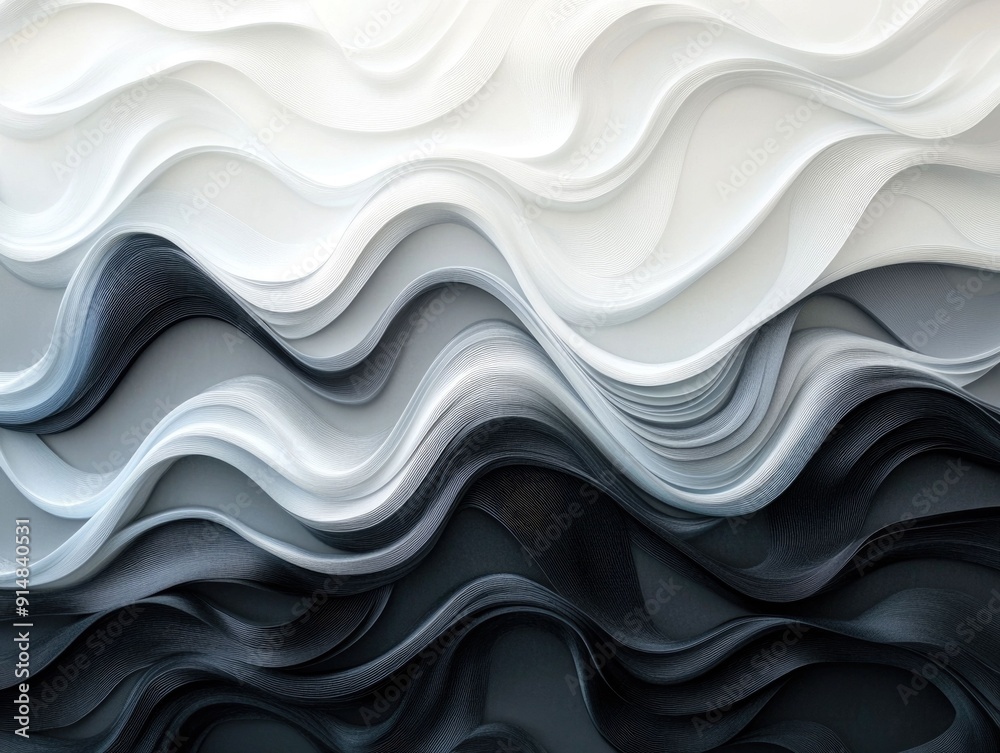 Elegant and minimal grayscale gradient transitioning from charcoal gray ...