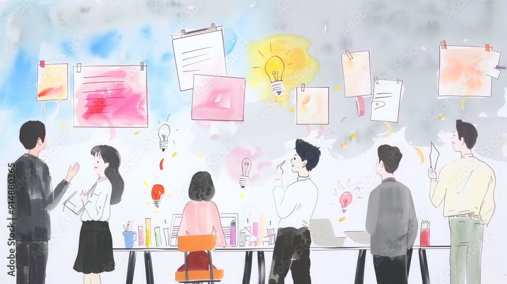 brainstorming, ideation, creativity, collaboration, teamwork, workshop ...