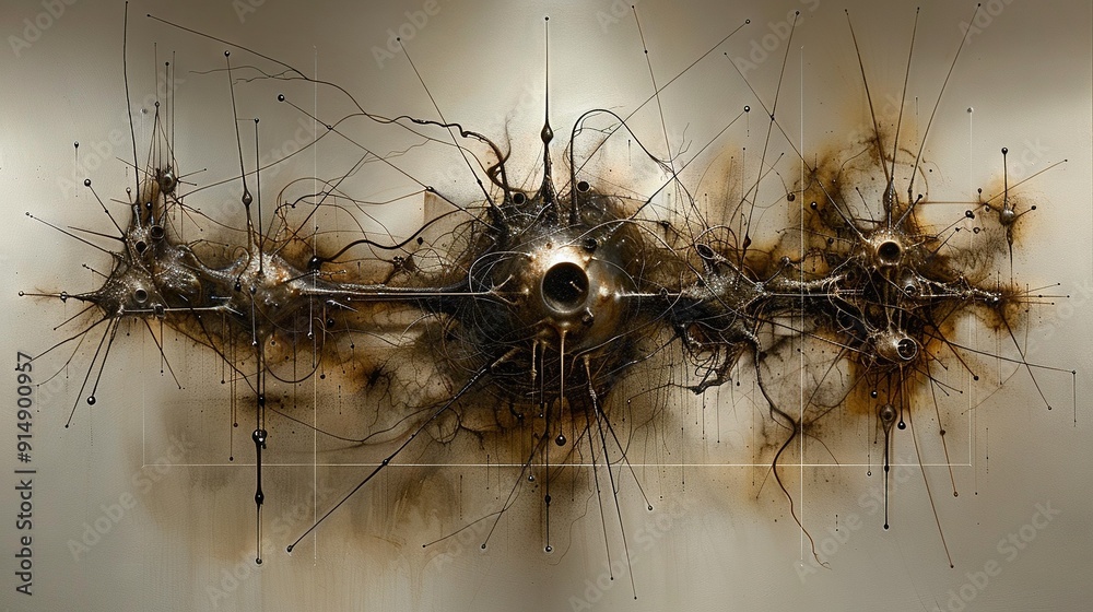 A work of art resembling another work of art, giving an illusion of ...