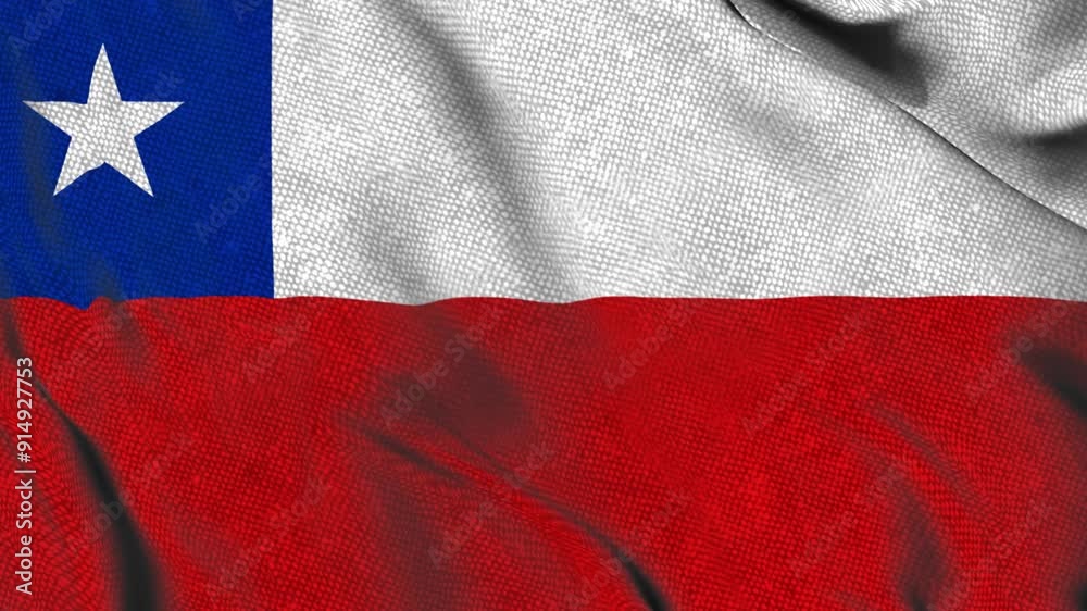Chile, High-quality animated flag videos of various countries. Perfect ...