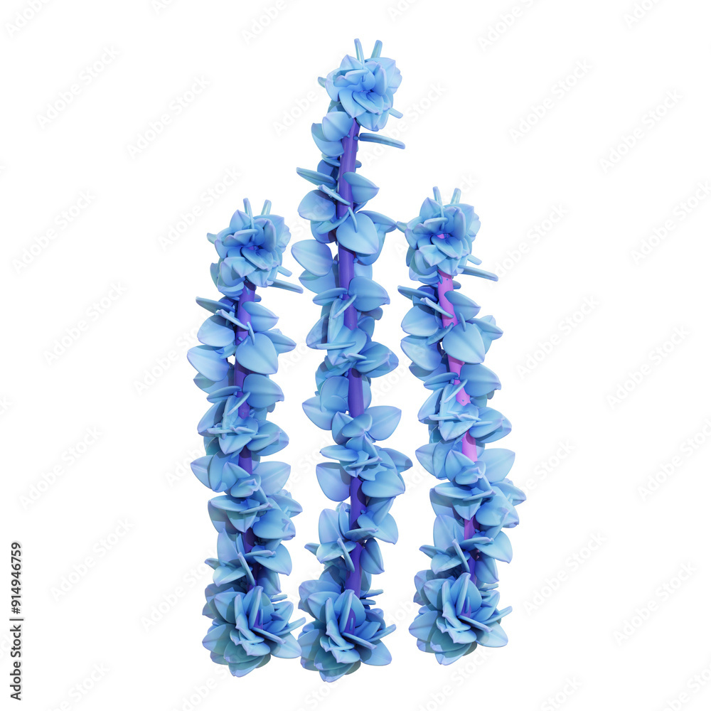 Sea plant. 3D cute cartoon perfect for underwater animations ...