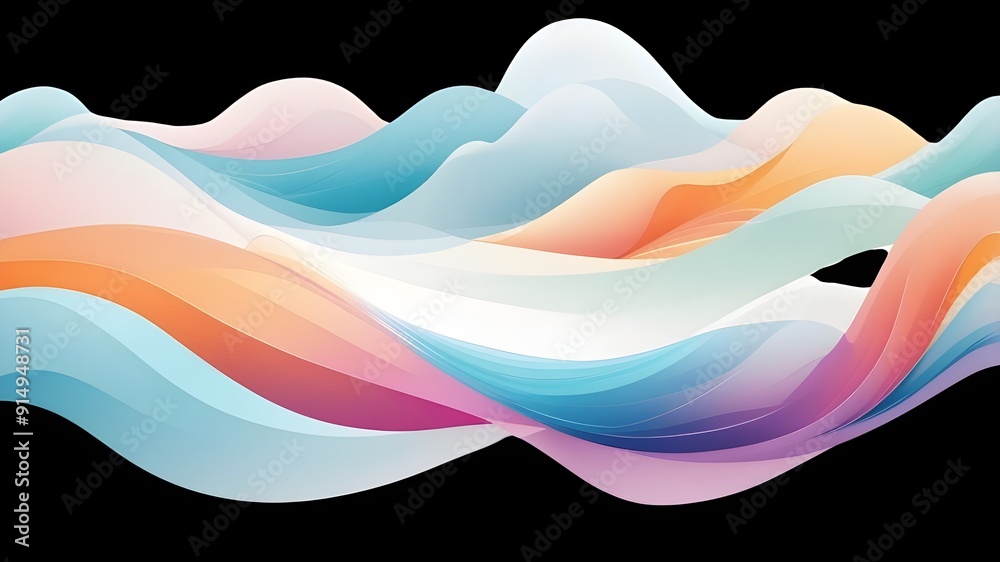 Transparent colors, shapes, patterns, and backgrounds. For website ...