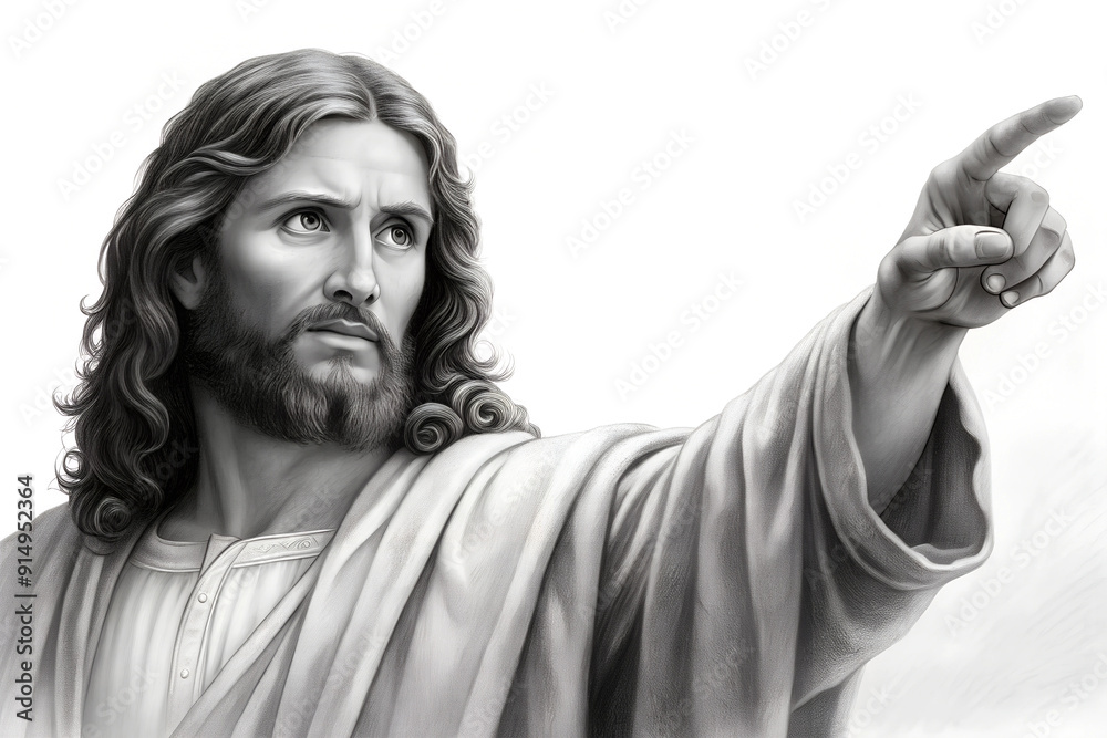 Jesus Christ Speaks to Sinners. According to Your Faith be it Unto You ...