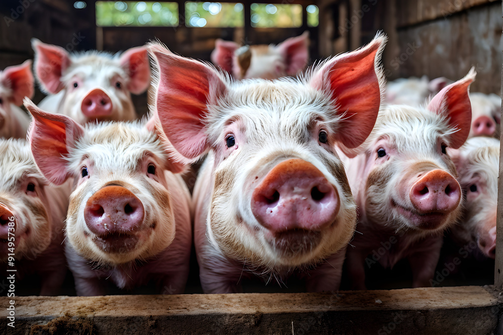 face, swine, nose, mammal, cute, pink, hog, animal, snout, fat ...