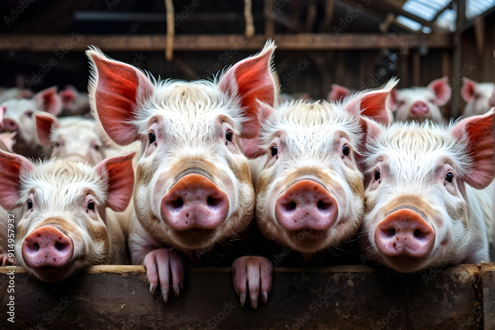 face, swine, nose, mammal, cute, pink, hog, animal, snout, fat ...