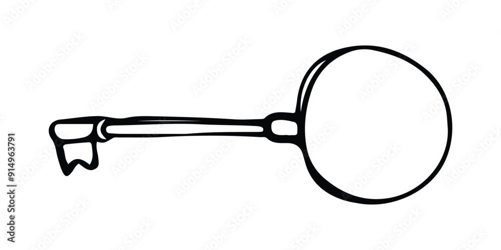 Sketch style of vintage key on white background. Vintage locks and keys ... Sketch style of vintage key on white background. Vintage locks and keys ...