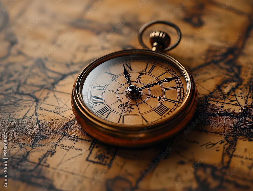 timeline depicting key historical events in a sequential order, with ...