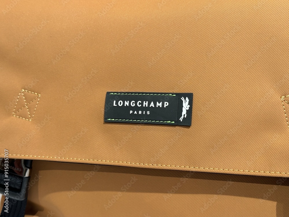 Las Vegas,Nevada,USA-June 17th 2024: Longchamp company brand logo on ...