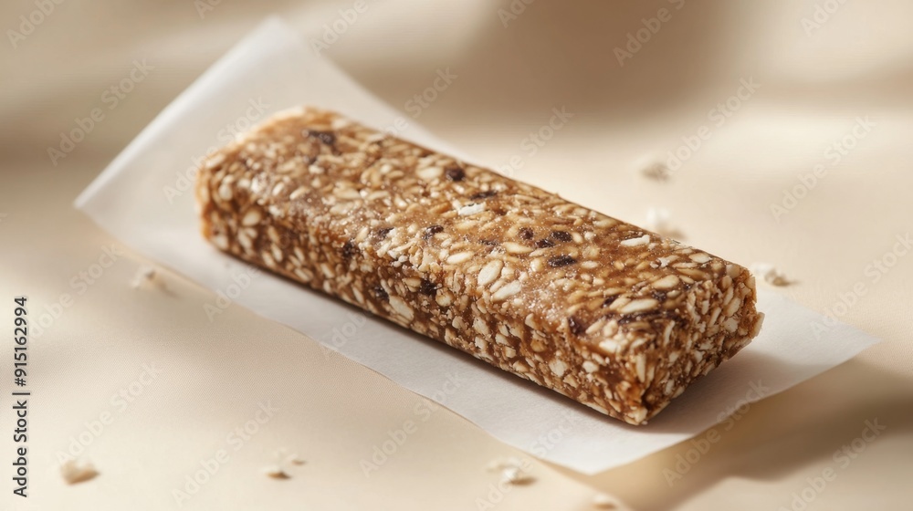 Fresh and Tempting Empty Snack Bar Wrapper Template for Healthy Snack ...