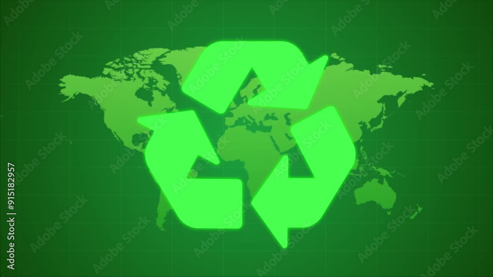 Waste management, 3r concept, reduce, reuse, recycle, save the earth ...