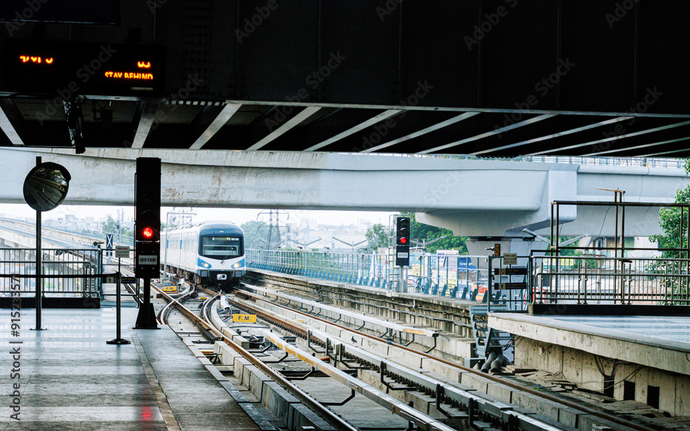 Rapid Metro Gurgaon is a light metro system serving the city of Gurgaon ...