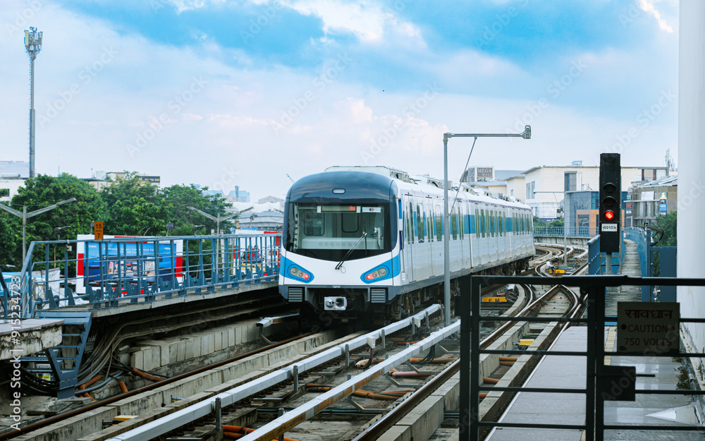 Rapid Metro Gurgaon is a light metro system serving the city of Gurgaon ... Rapid Metro Gurgaon is a light metro system serving the city of Gurgaon ...