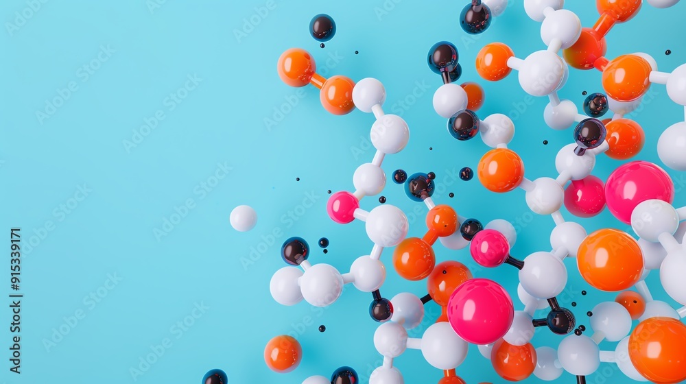Atomic interaction in a chemical reaction mechanism Stock Illustration ...