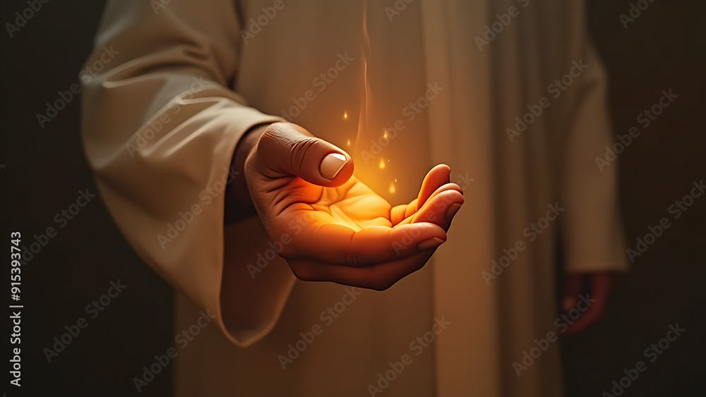 Jesus healing sick boy. Miracles of Jesus concept. Jesus Healing the ...