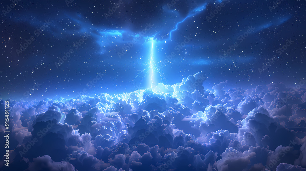 The Blue Jet lightning phenomenon occurs in the upper atmosphere. When ...