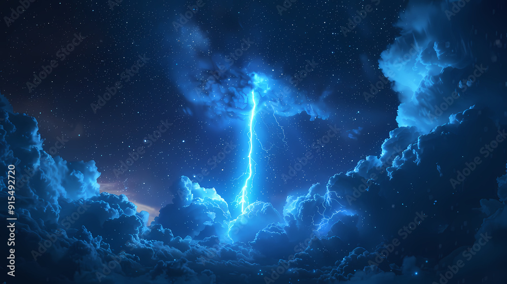 The Blue Jet lightning phenomenon occurs in the upper atmosphere. When ...