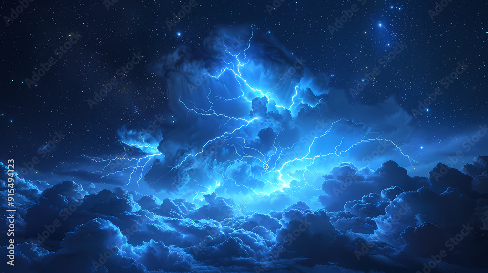 The Blue Jet lightning phenomenon occurs in the upper atmosphere. When ...