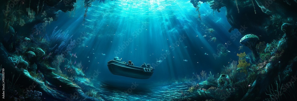 Mysterious Abyss Adventure: Anime-Style Dive into the Unknown Depths of ...