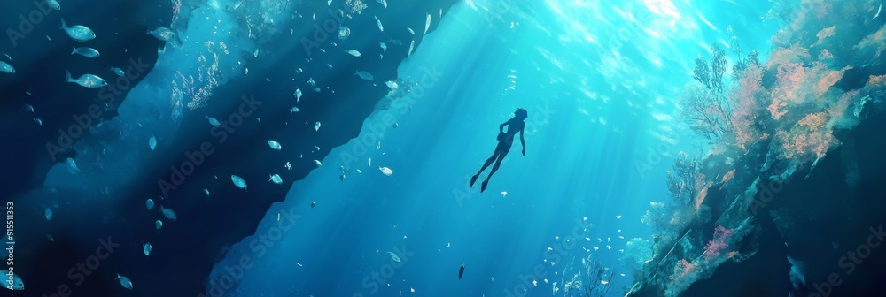 Mysterious Abyss Adventure: Anime-Style Dive into the Unknown Depths of ...