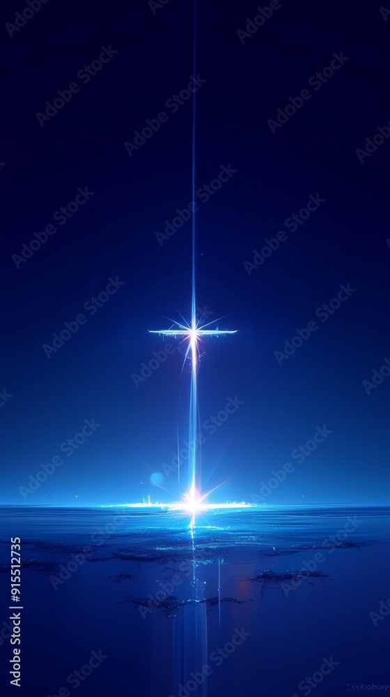 Elegant Christian Prayer Reading Card Background with Golden Cross and ...