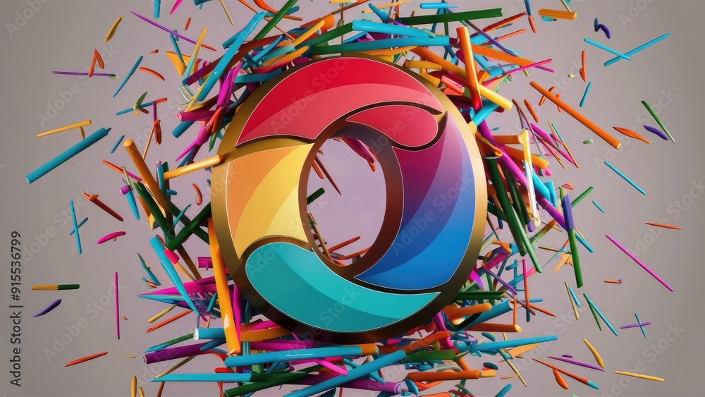 Cybersecurity Concept Digital Hacker in Hooded Attire Surrounded by ...