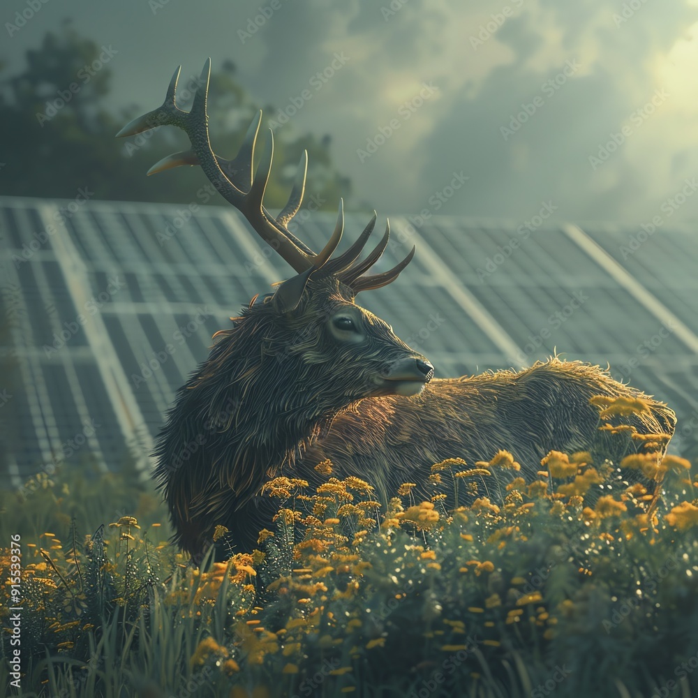 Rewilding projects alongside solar farms to restore natural ecosystems ...