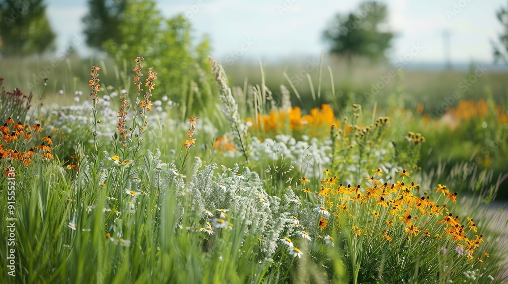 Grasslands with a variety of soil types fostering different grasses and ...